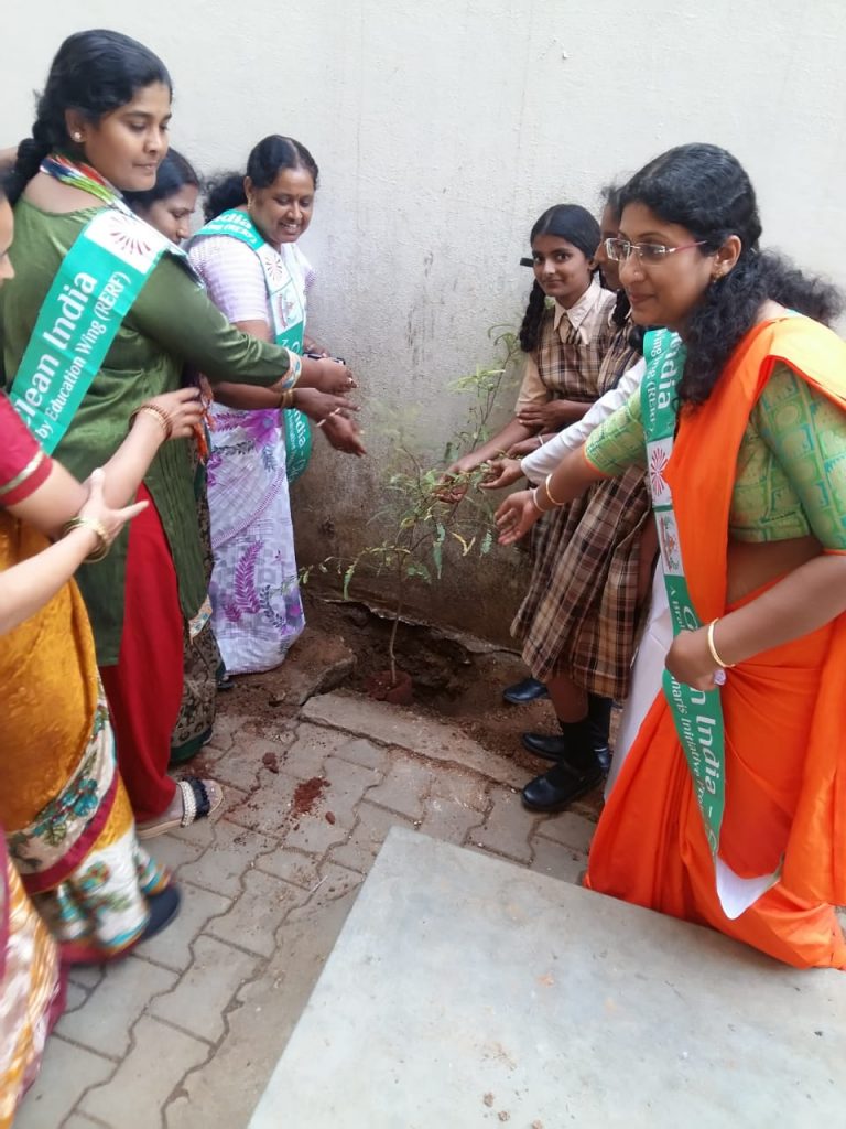 “Green India Clean India” Project program at School on 16th July 2019 ...